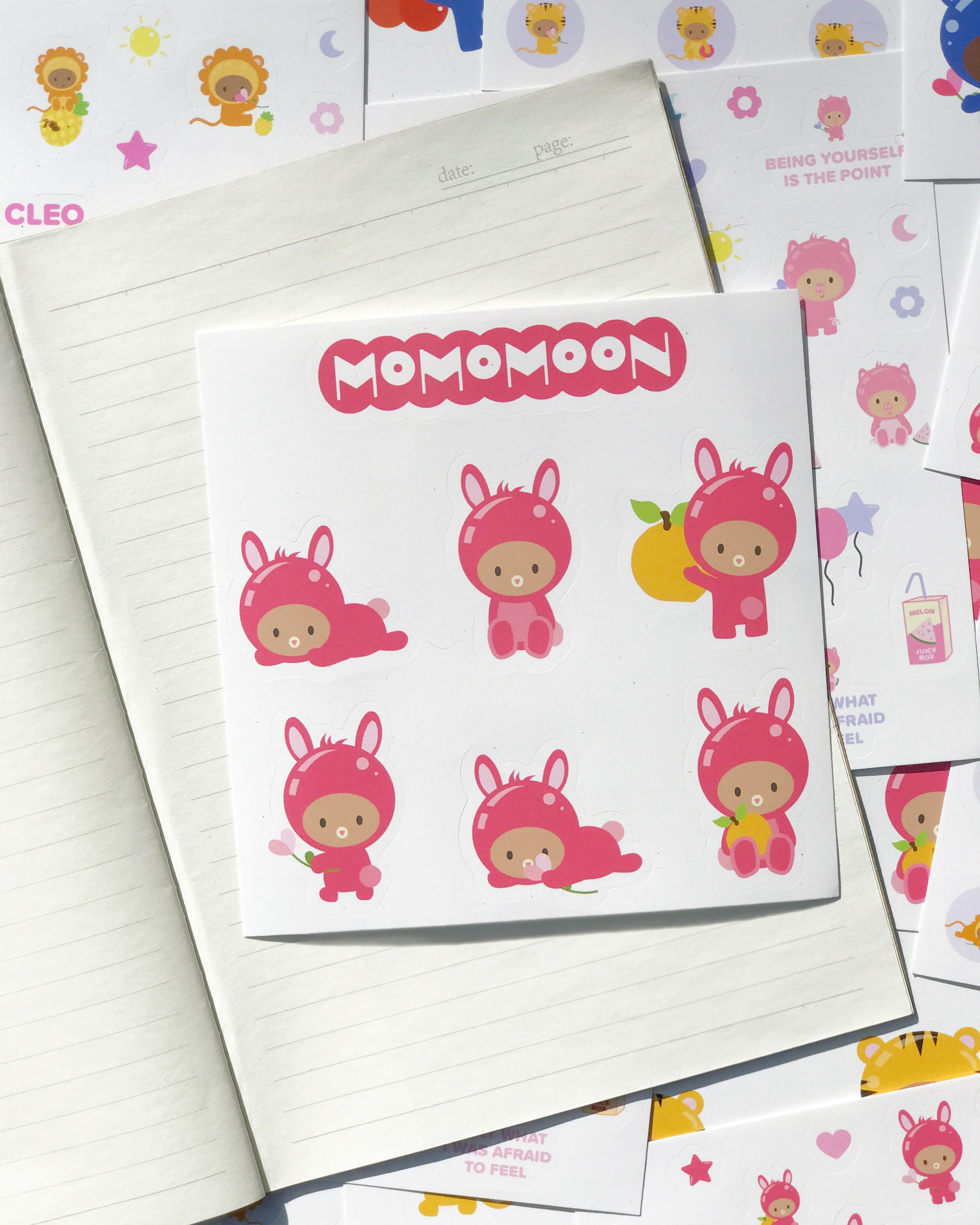 Momomoon Sticker Sheet – MOMOMOON